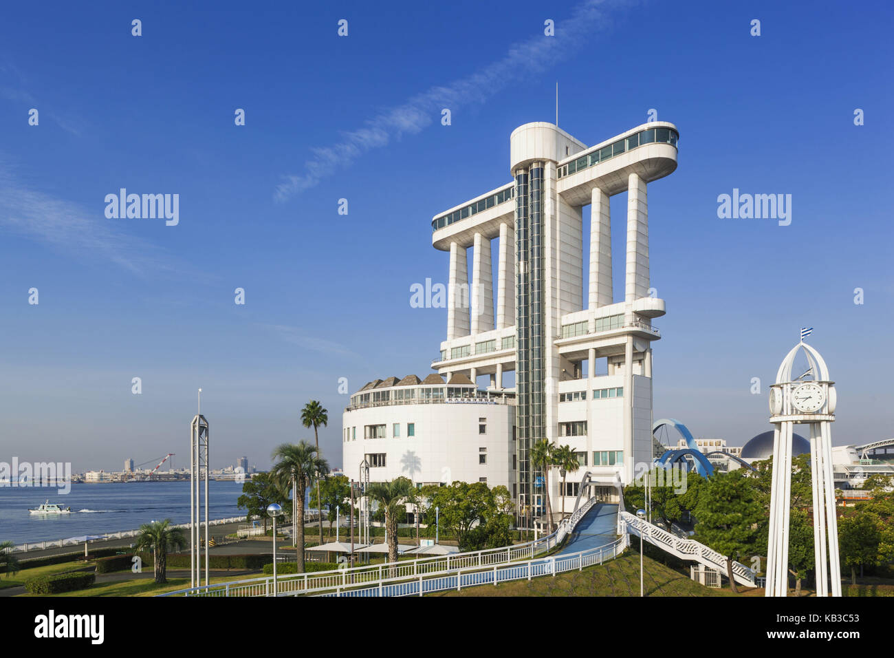 Japan, Honshu, Aichi, Nagoya, harbour, Nagoya port, Nagoya port ...