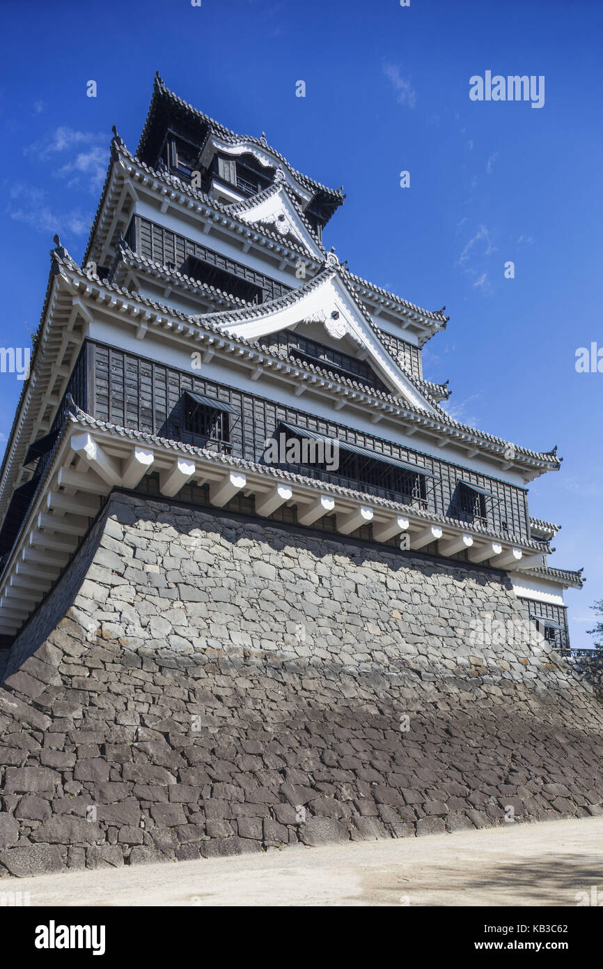 Japan, Kyushu, Kumamoto, castle Kumamoto Stock Photo - Alamy