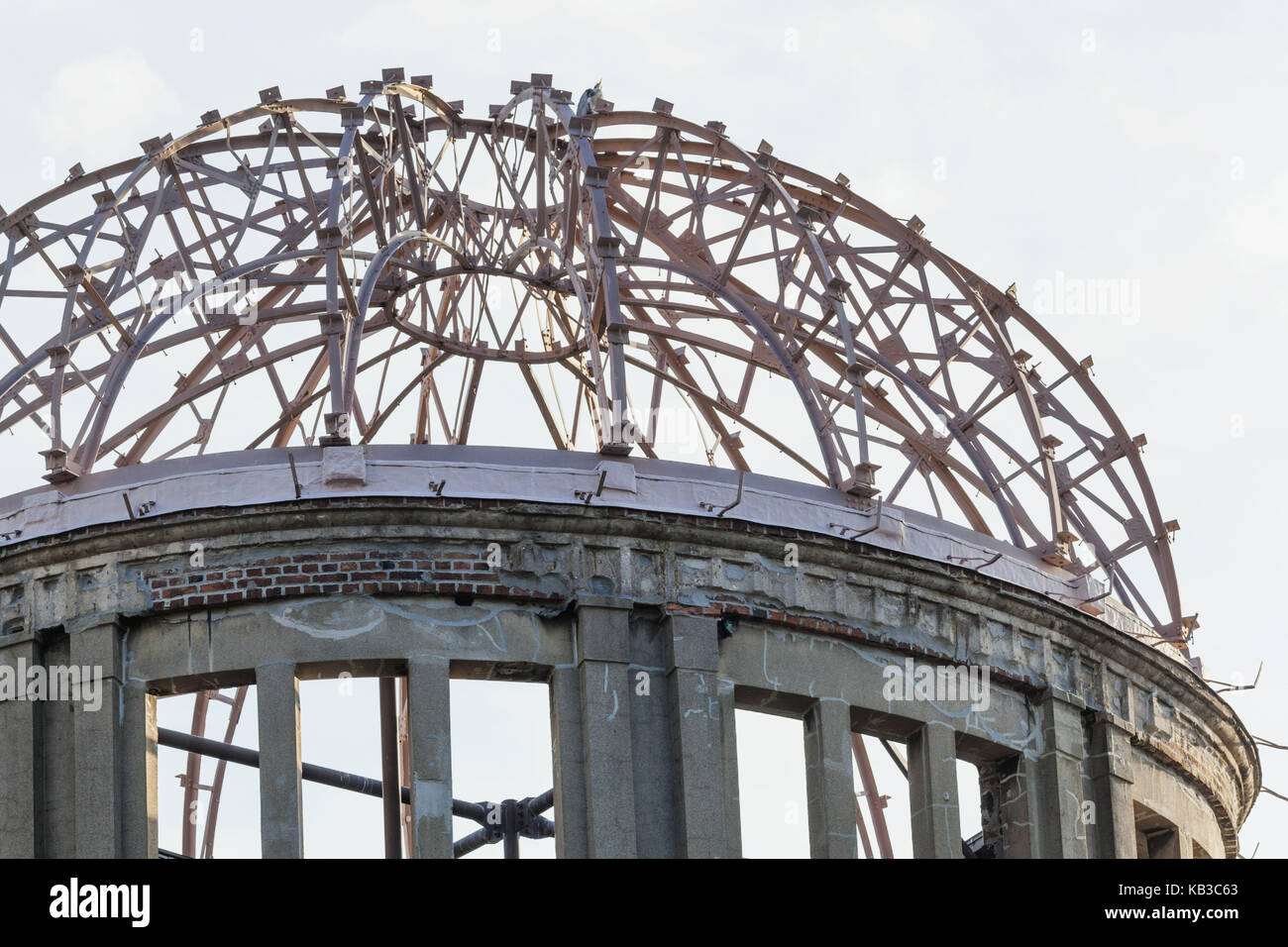 Japan, Kyushu, Hiroshima, peace monument, atom bomb dome Stock Photo ...