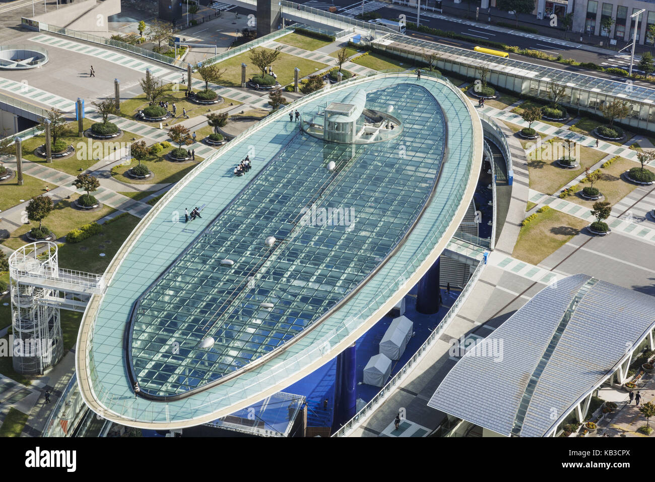 Japan, Honshu, Aichi, Nagoya, Oasis 21 Building Stock Photo - Alamy
