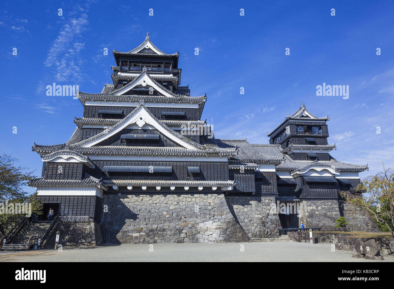 Japan, Kyushu, Kumamoto, castle Kumamoto Stock Photo - Alamy