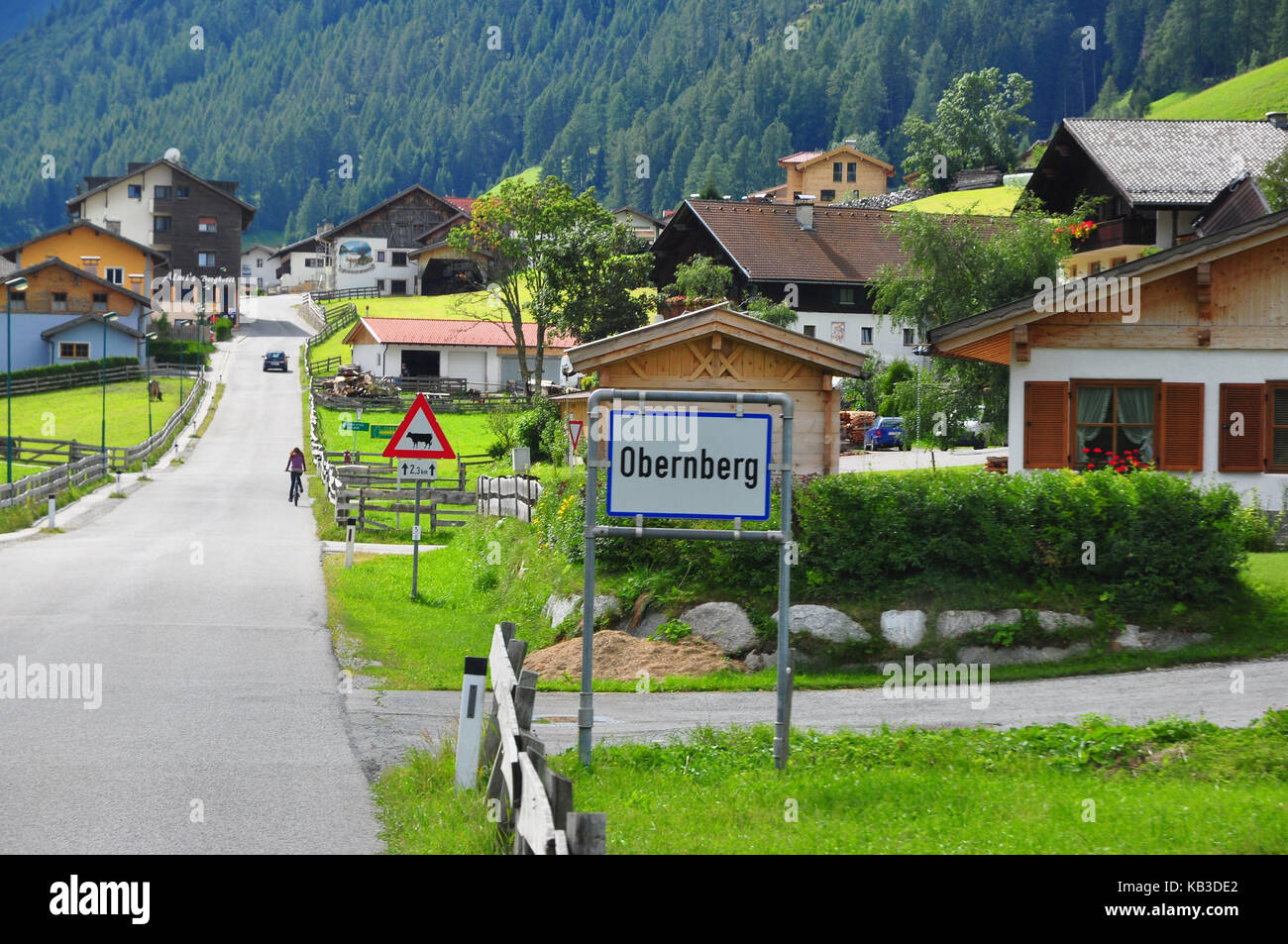 Obernberger valley hi-res stock photography and images - Alamy