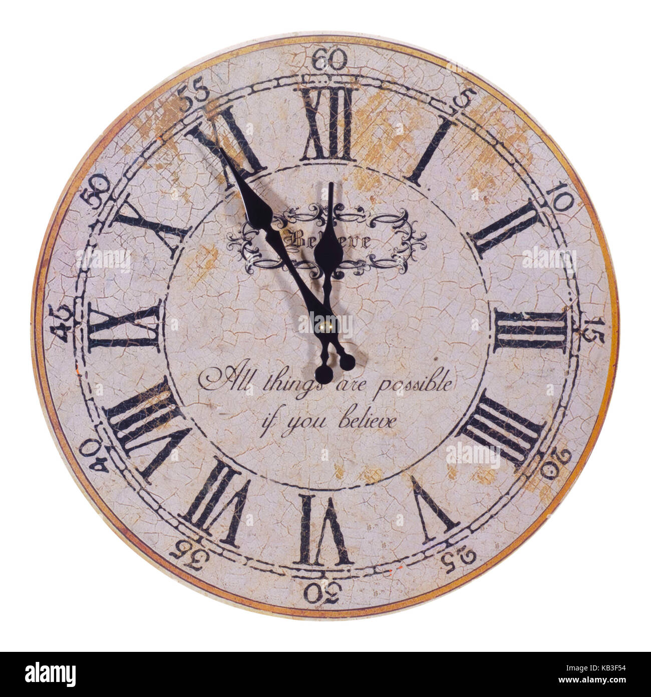 Minutes second Cut Out Stock Images & Pictures - Alamy