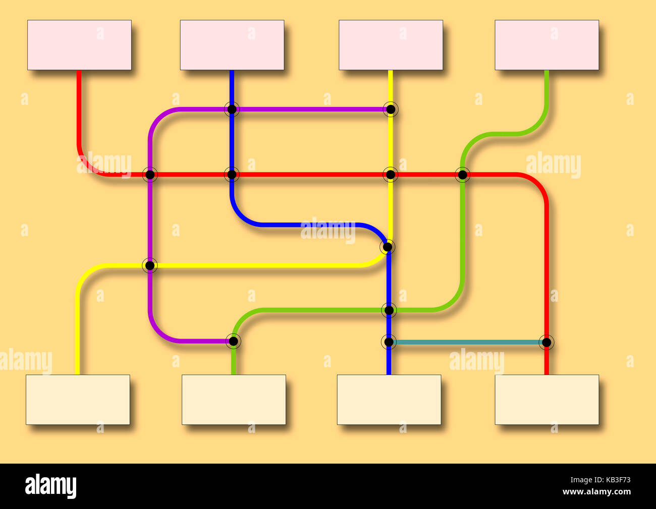 Flowchart structure hi-res stock photography and images - Alamy