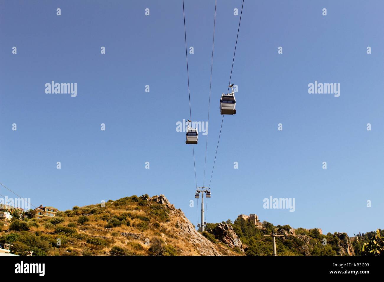 Alanya cable car hi-res stock photography and images - Alamy