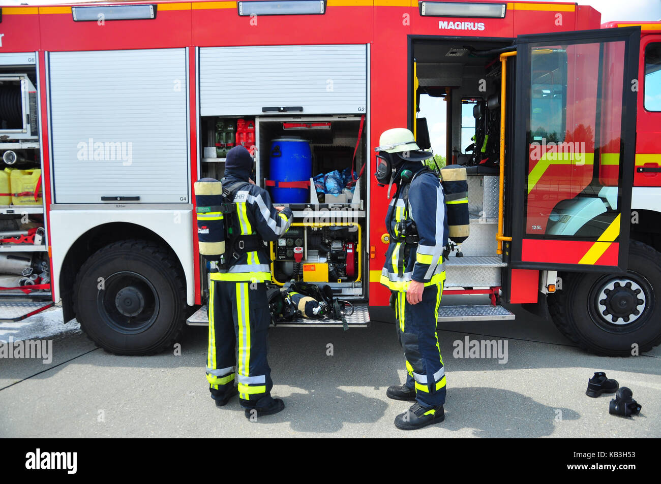 Firefighting clothing hi-res stock photography and images - Alamy