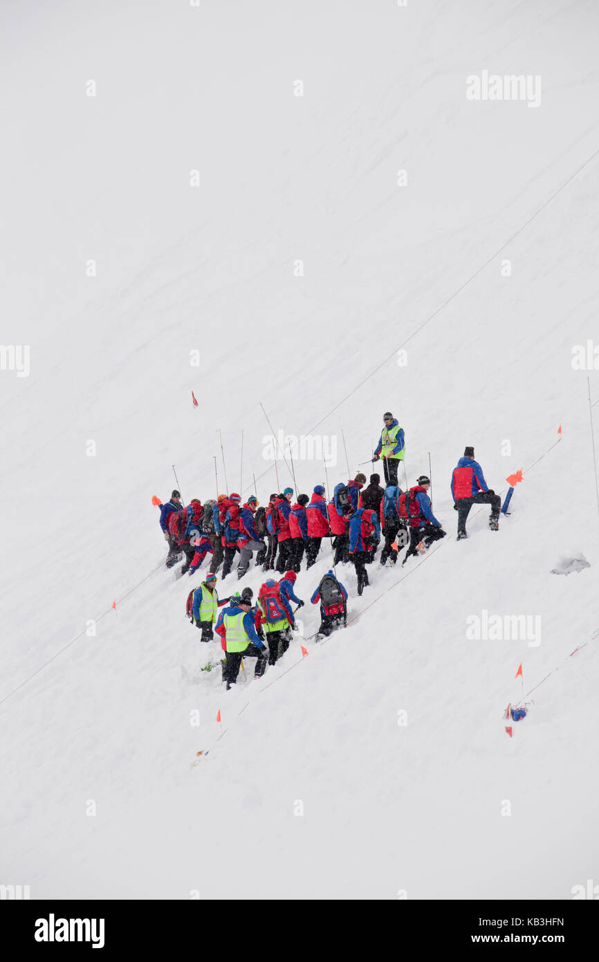 Avalanche exercise hi-res stock photography and images - Alamy
