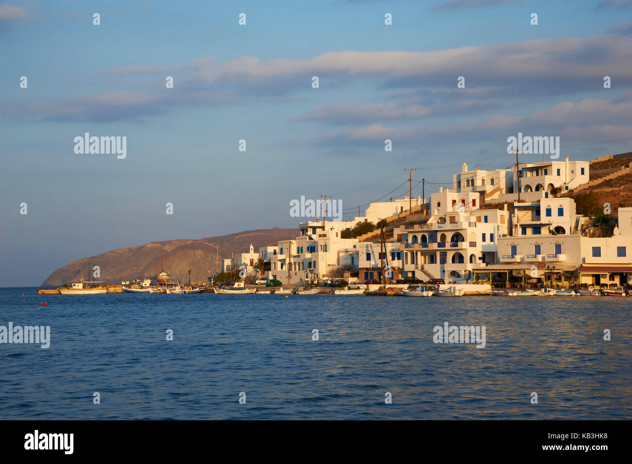 Harbour of Panormos, Greece, Europe Stock Photo - Alamy