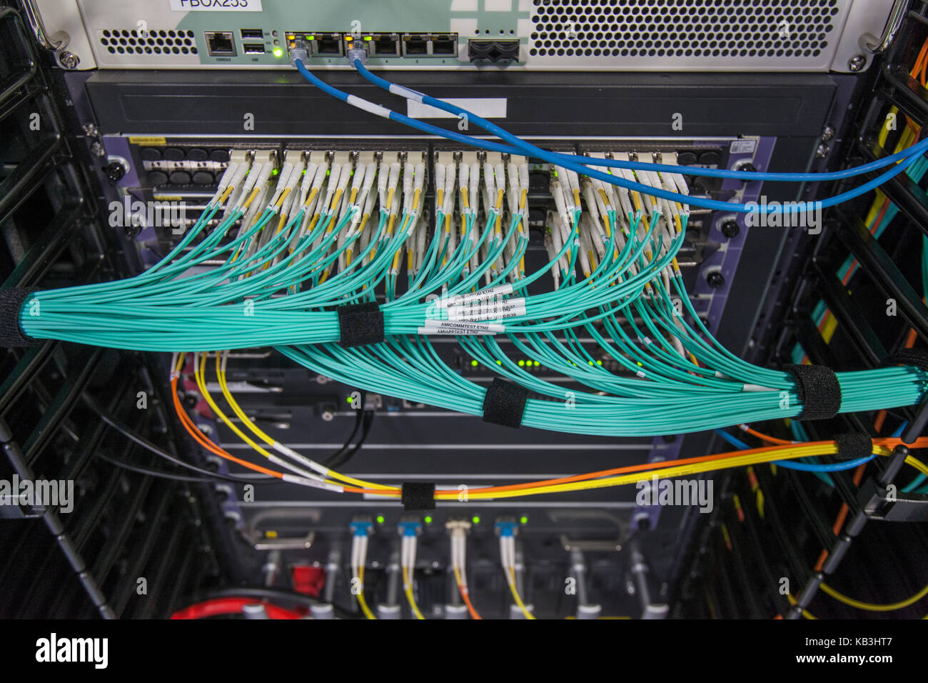 Structured cabling for fiberoptic networks and video in communications ...