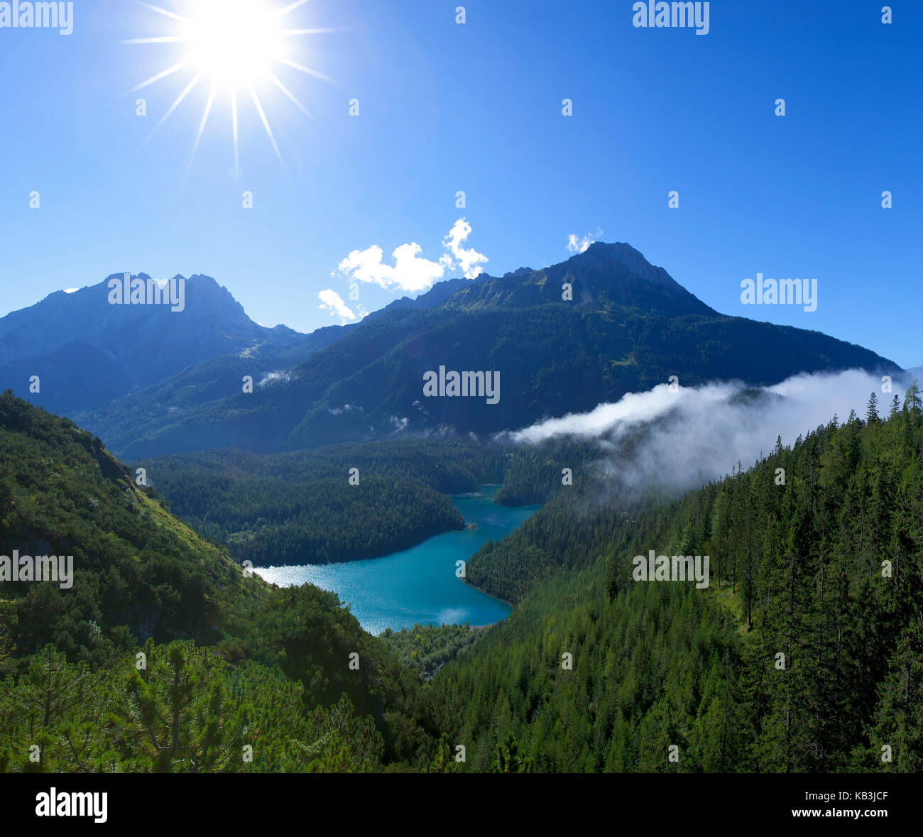 Lake blindsee at fernpass hi-res stock photography and images - Alamy