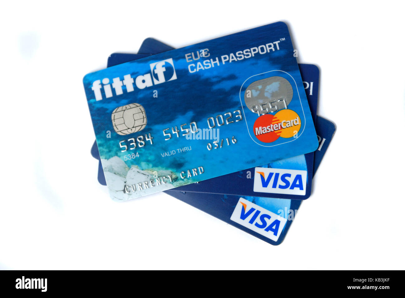 Credit cards money uk Cut Out Stock Images & Pictures - Alamy