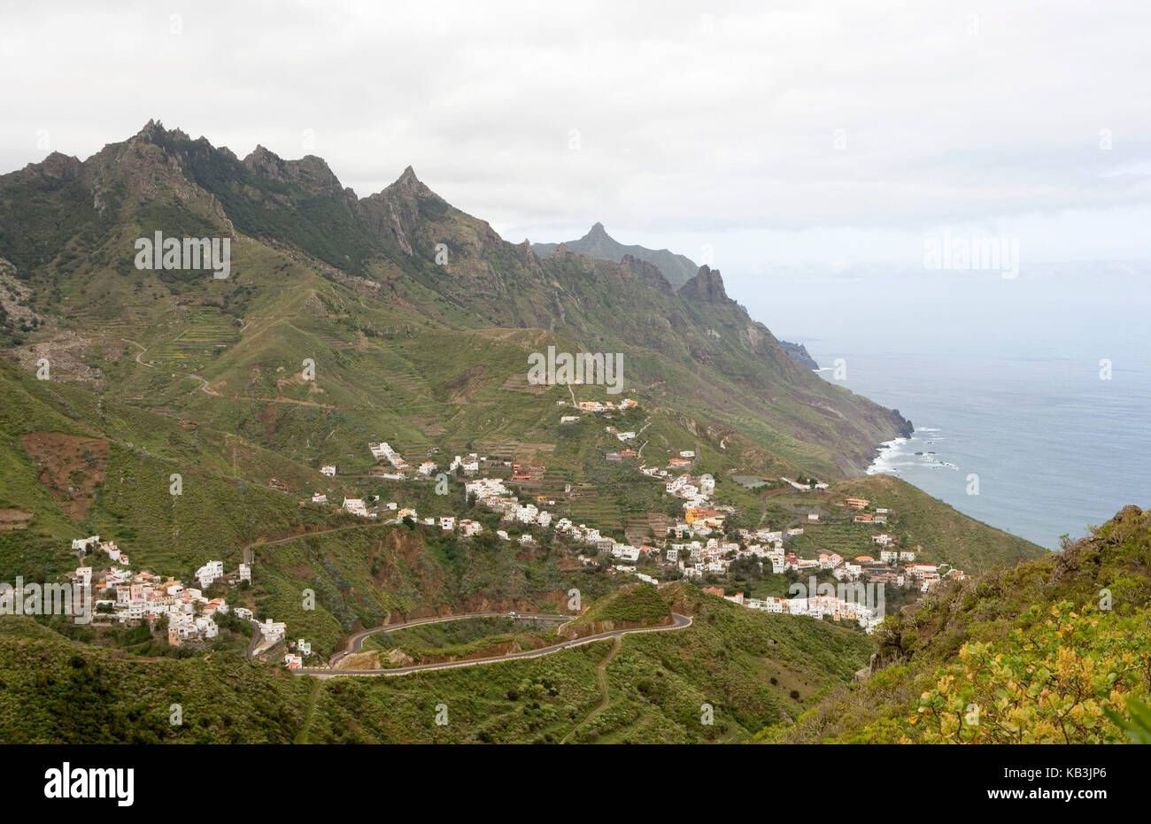 Taganana, Anaga mountains, sea Stock Photo - Alamy