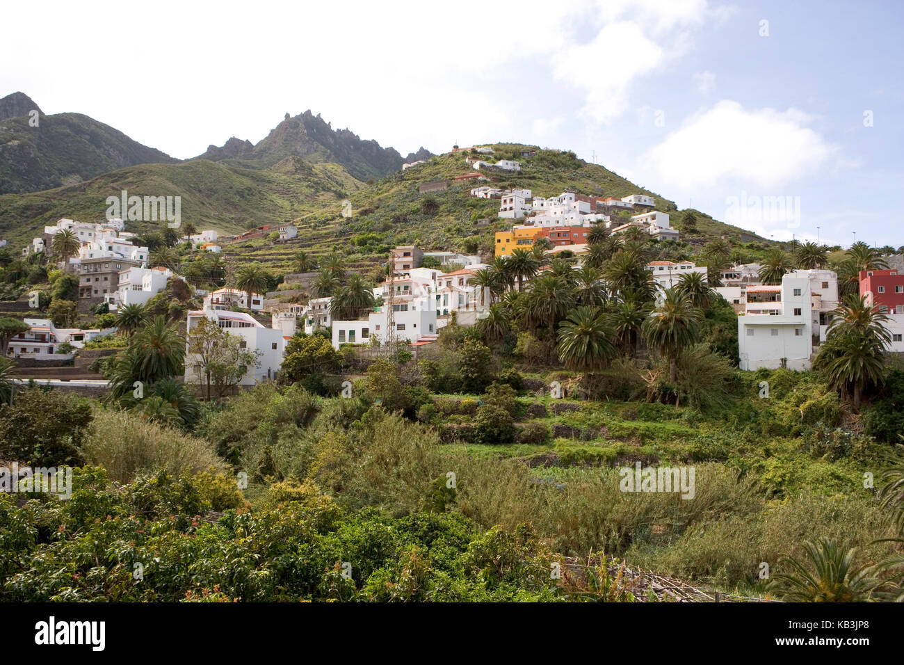 Taganana, Anaga mountains, village Stock Photo - Alamy