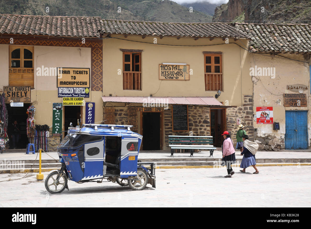 Peru, Ollantaytambo, Ollanta Stock Photo - Alamy