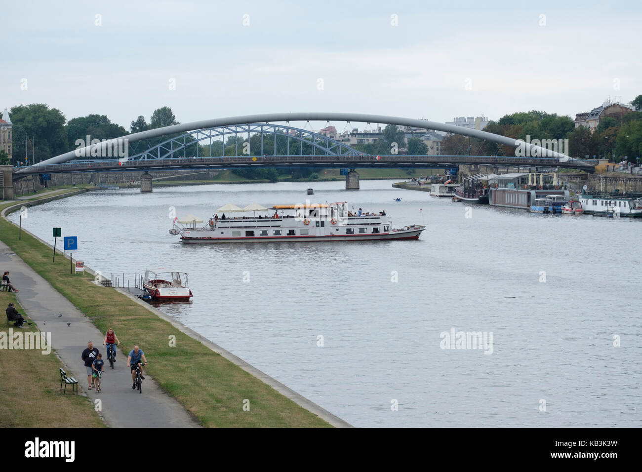 Father bernatek pedestrian bridge hi-res stock photography and images ...