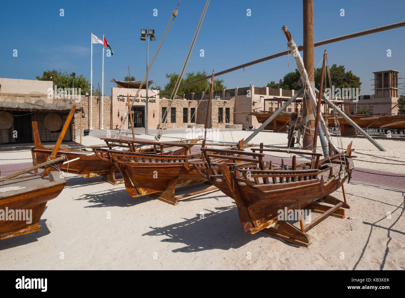 UAE, Dubai, Bur Dubai, Shindagha Historic District, The Diving Village ...