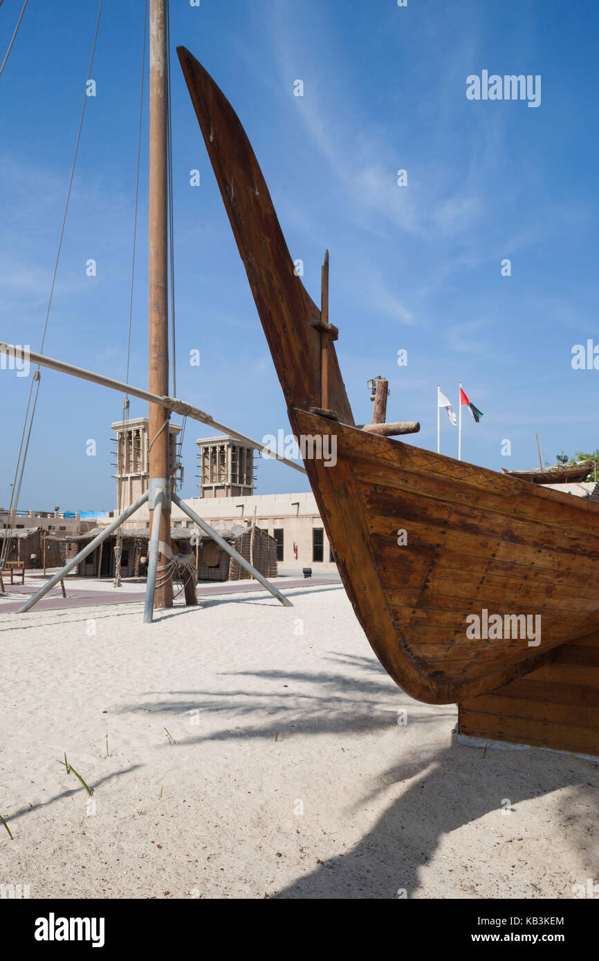 UAE, Dubai, Bur Dubai, Shindagha Historic District, The Diving Village ...