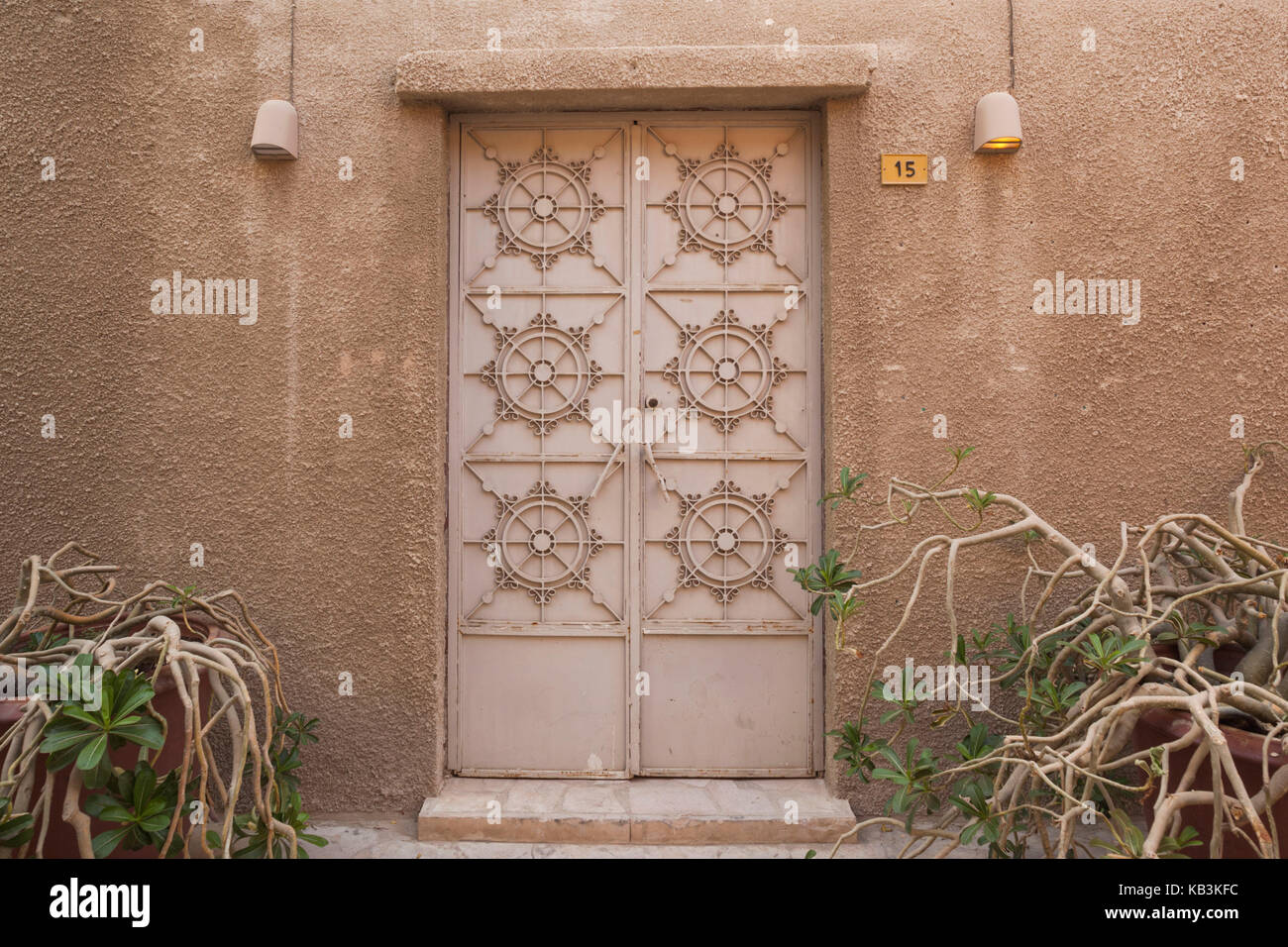 UAE, Dubai, Bur Dubai, Al Fahidi Historic District, traditional Emirati ...