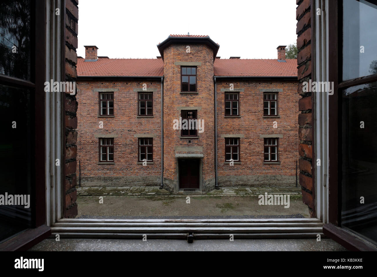 Auschwitz WWII Nazi concentration camp, Poland Stock Photo - Alamy