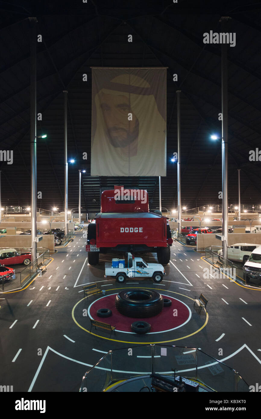 UAE, Abu Dhabi, Shanayl, Emirates National Car Museum, car collection ...