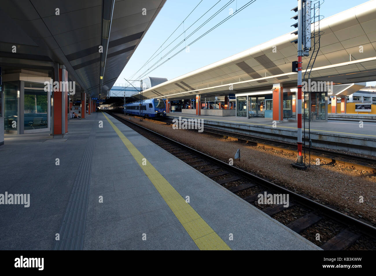 Kraków Główny Train Station in Krakow, Poland Stock Photo - Alamy