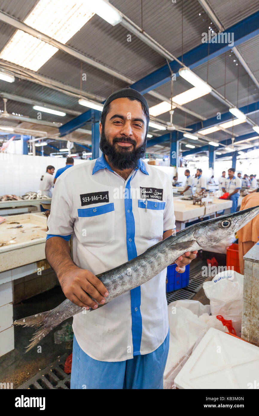 UAE, Dubai, Deira, Dubai Fish Market Stock Photo - Alamy