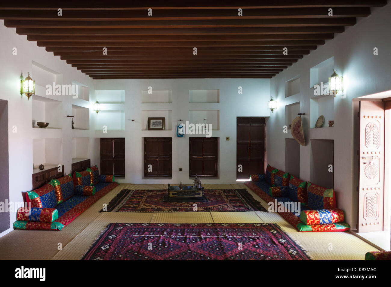 UAE, Al Ain, Sheikh Zayed Palace Museum, one time home of modern UAE ...