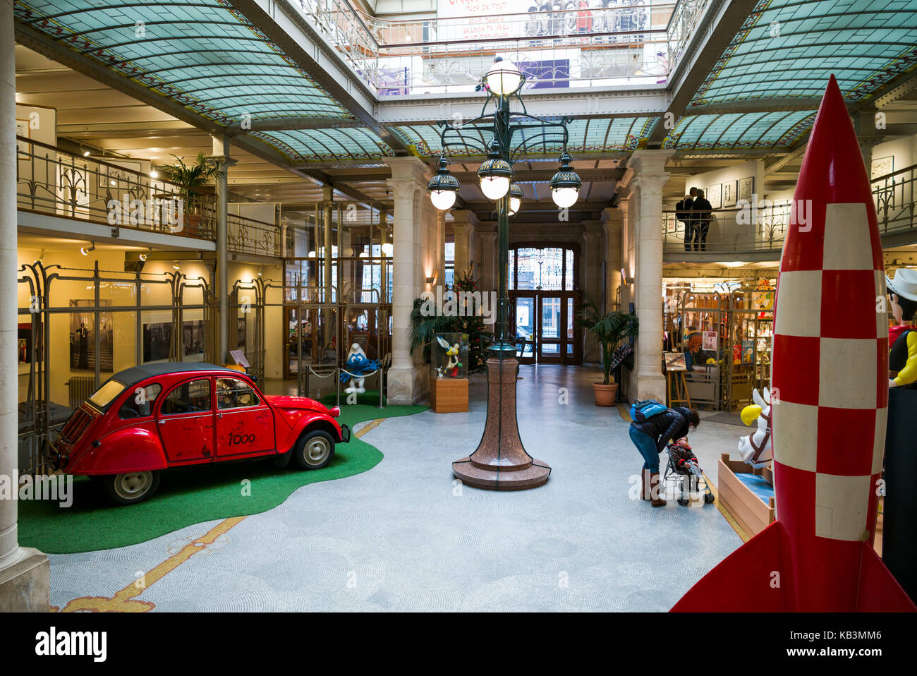 Belgium, Brussels, Centre Belge de la Bande Dessinee, Belgian Comic ...