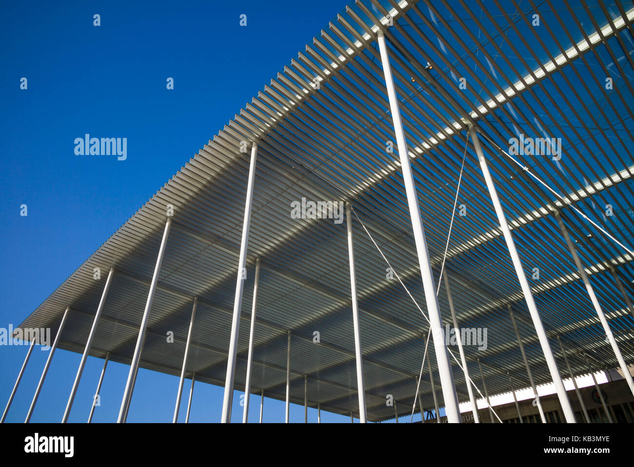 Belgium, Antwerp, Theaterplein, Stadsschowburg theater canopy Stock ...