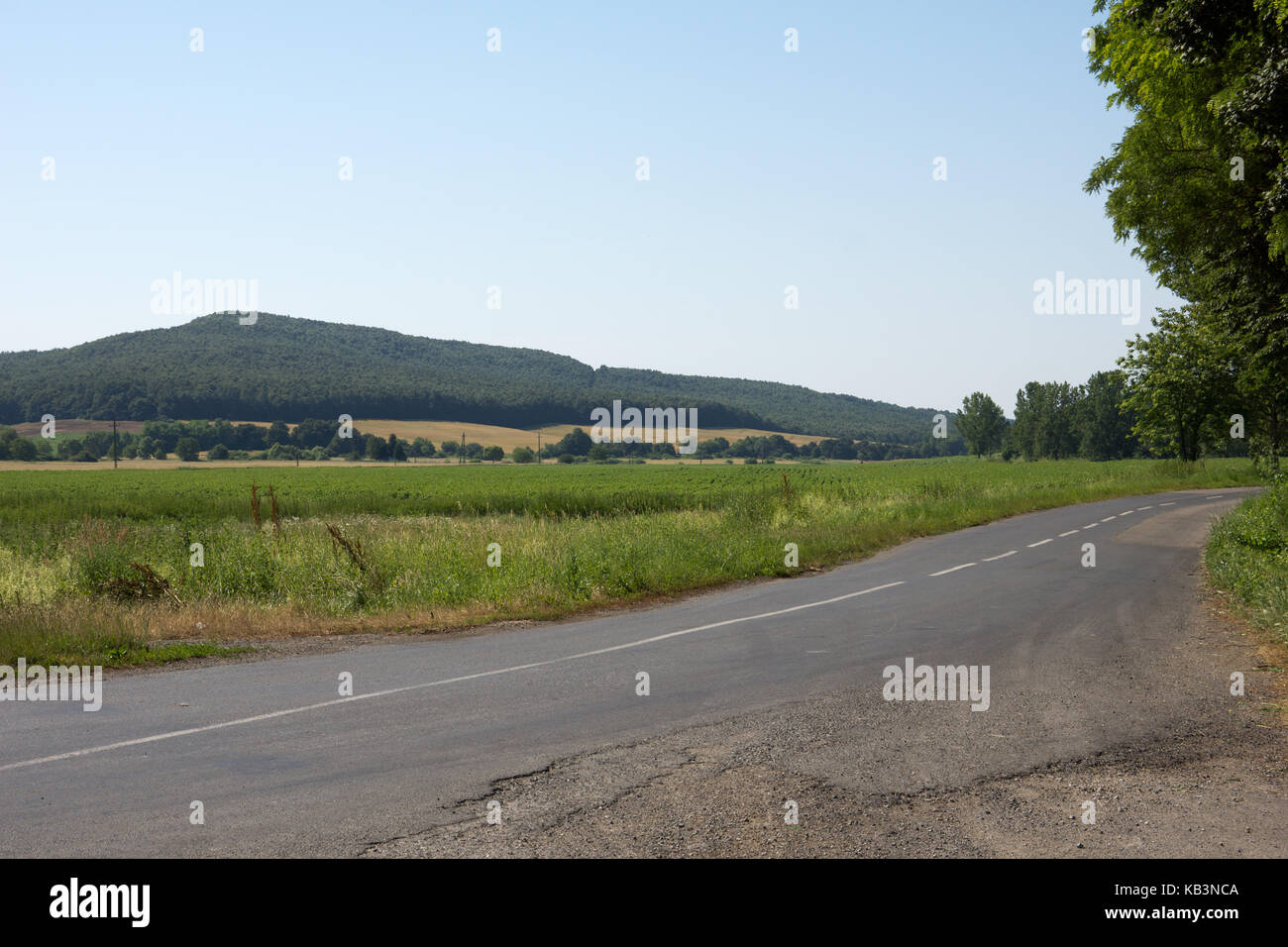 Landscape in the Hungarian region of Somogy Stock Photo - Alamy