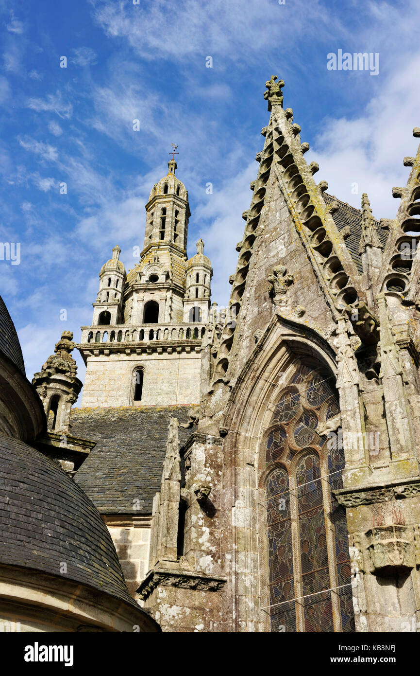 France, Finistere, Pleyben, church, parochial enclosure Stock Photo - Alamy