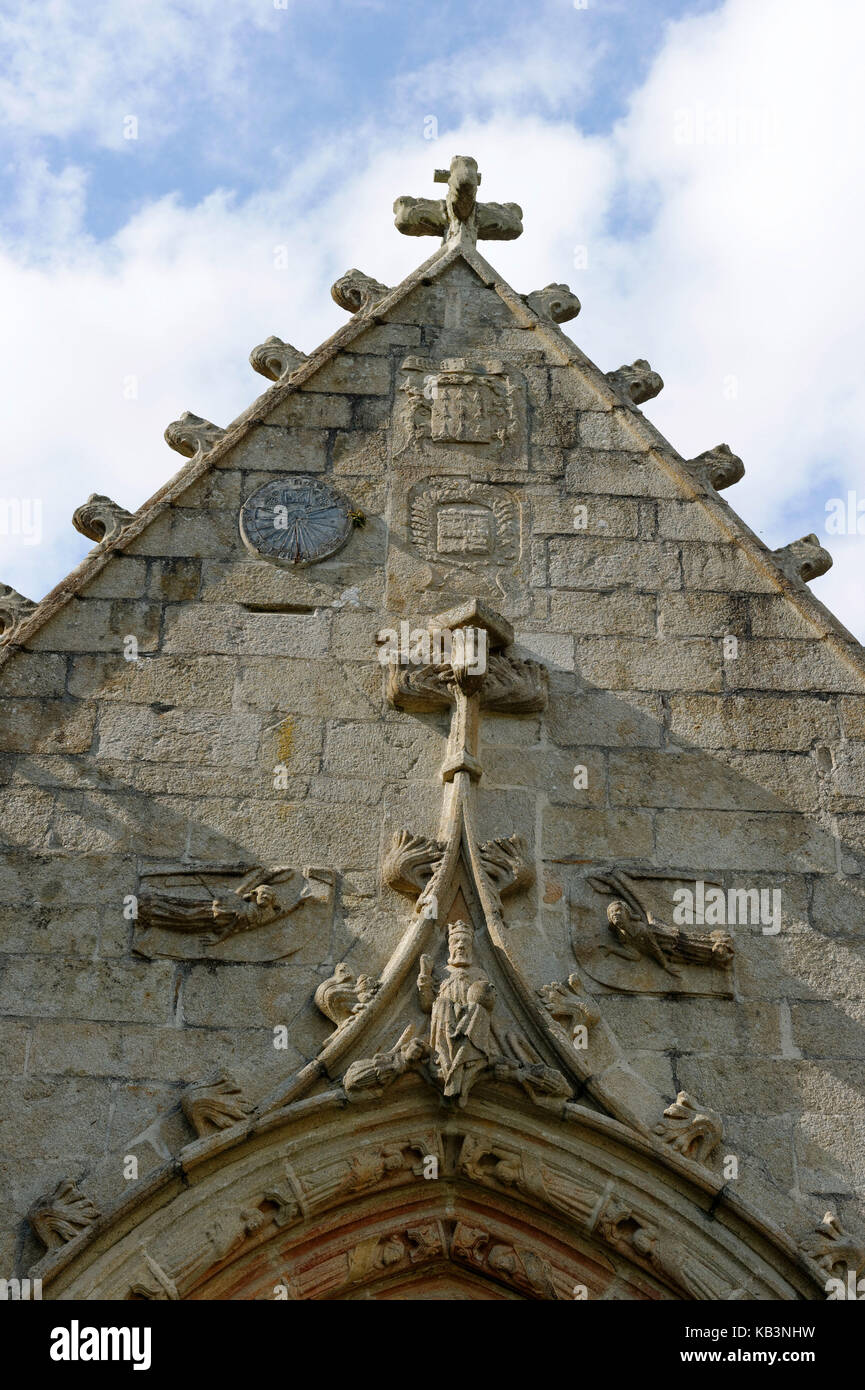 France, Saint Herbot, late Gothic chapel of St Herbot Stock Photo - Alamy