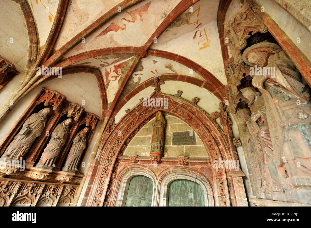 France, Saint Herbot, late Gothic chapel of St Herbot Stock Photo - Alamy