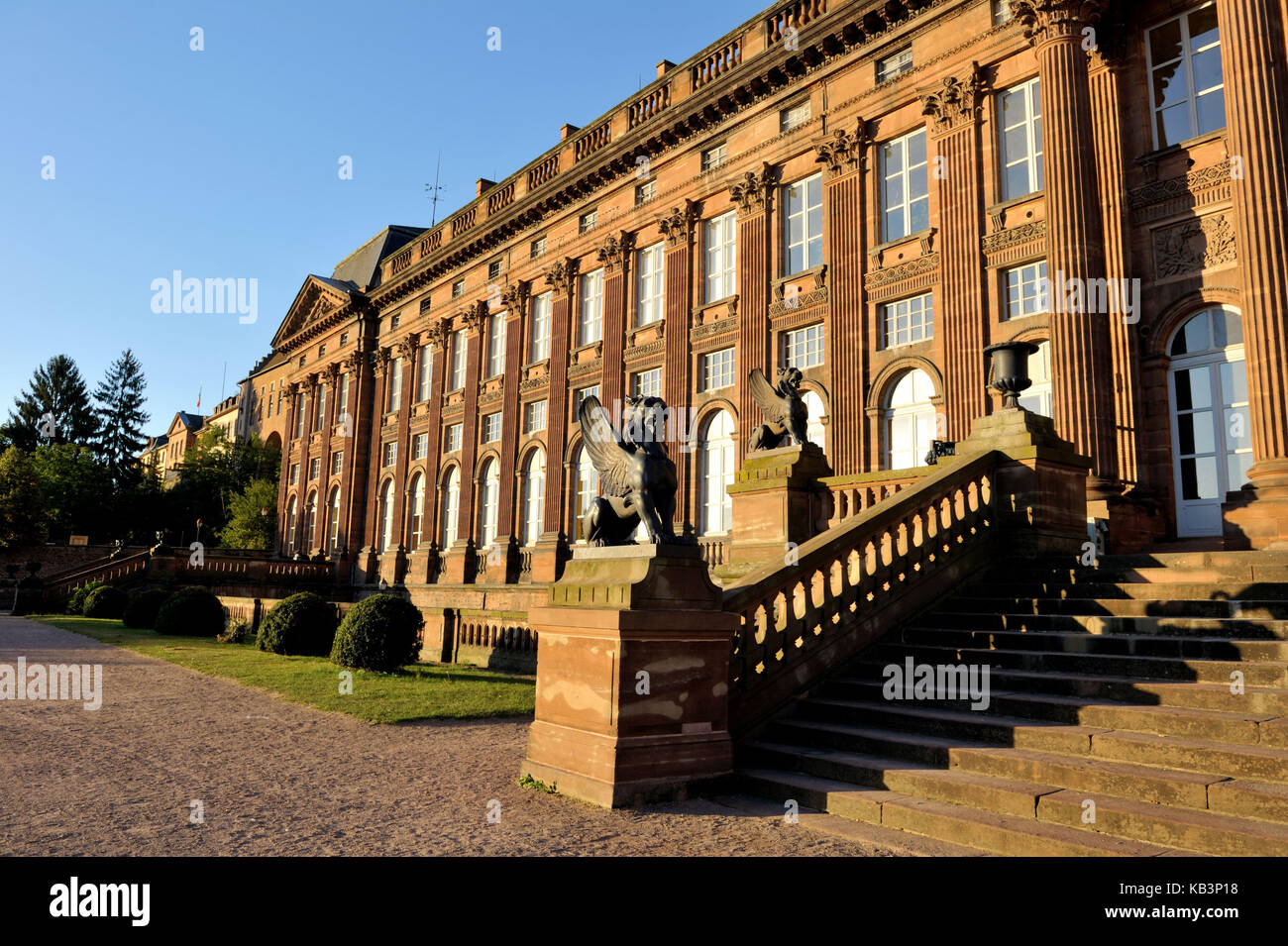 France, Bas-Rhin, Saverne, the Rohan castle Stock Photo - Alamy