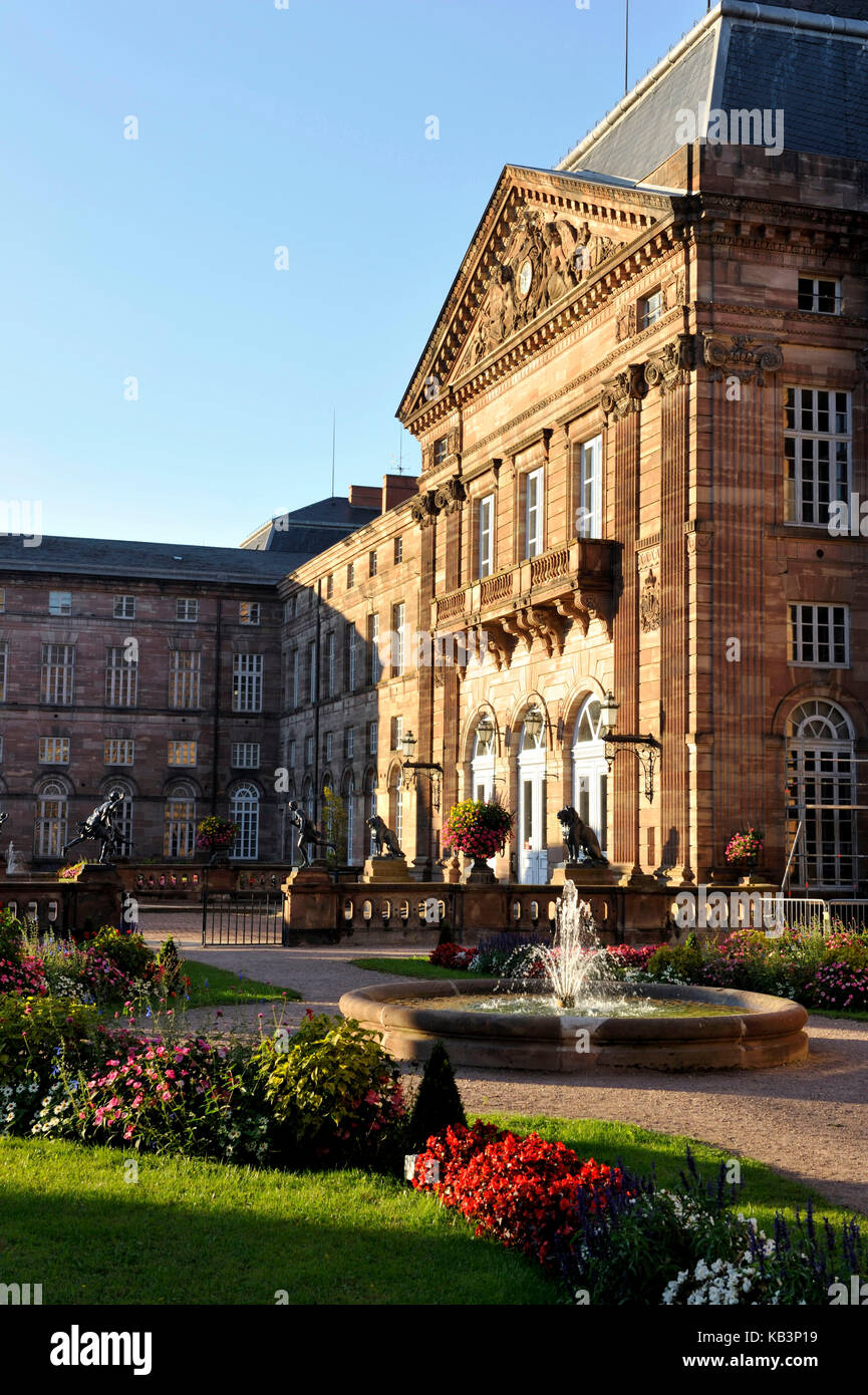 France, Bas-Rhin, Saverne, the Rohan castle Stock Photo - Alamy