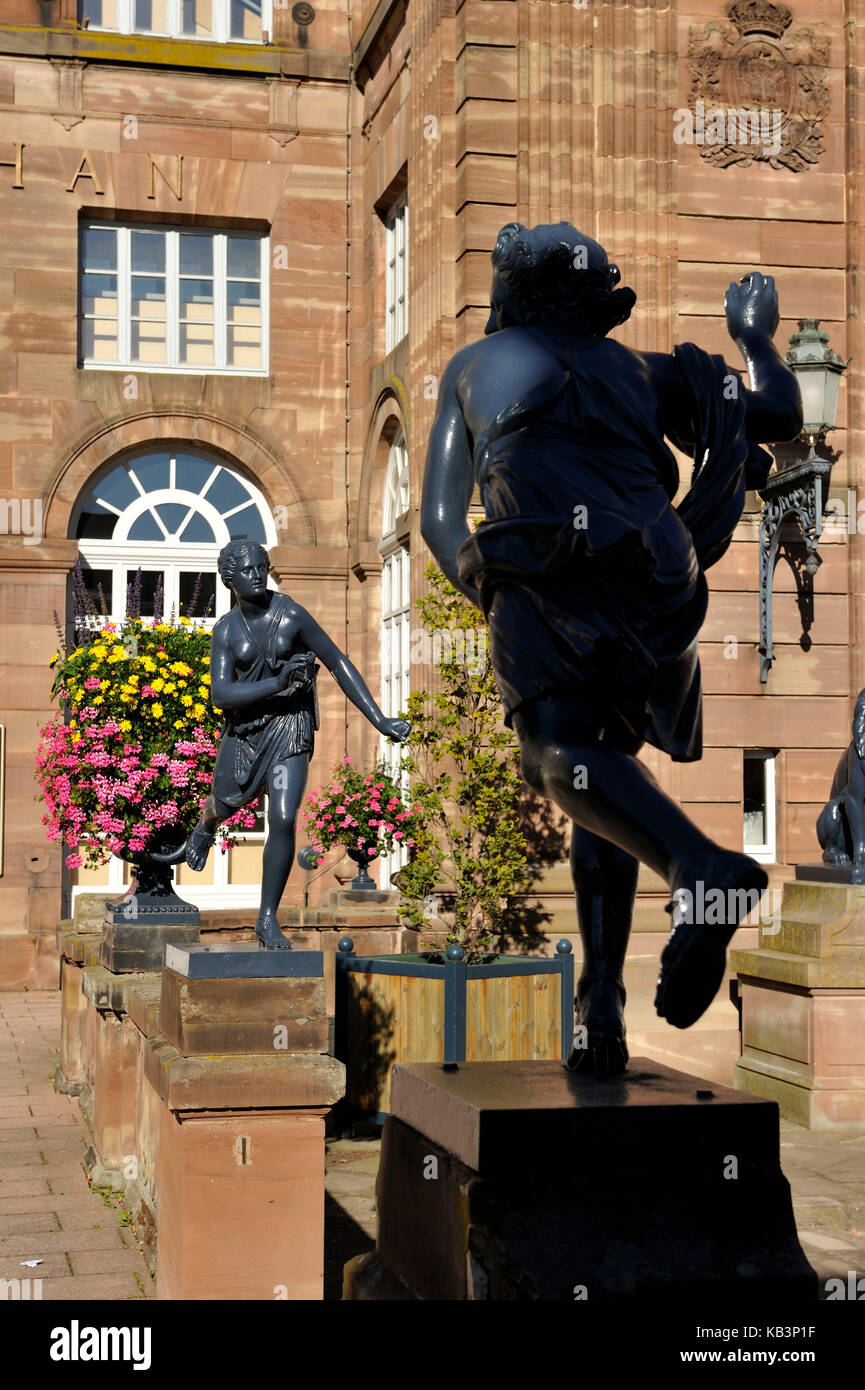 France, Bas-Rhin, Saverne, the Rohan castle Stock Photo - Alamy