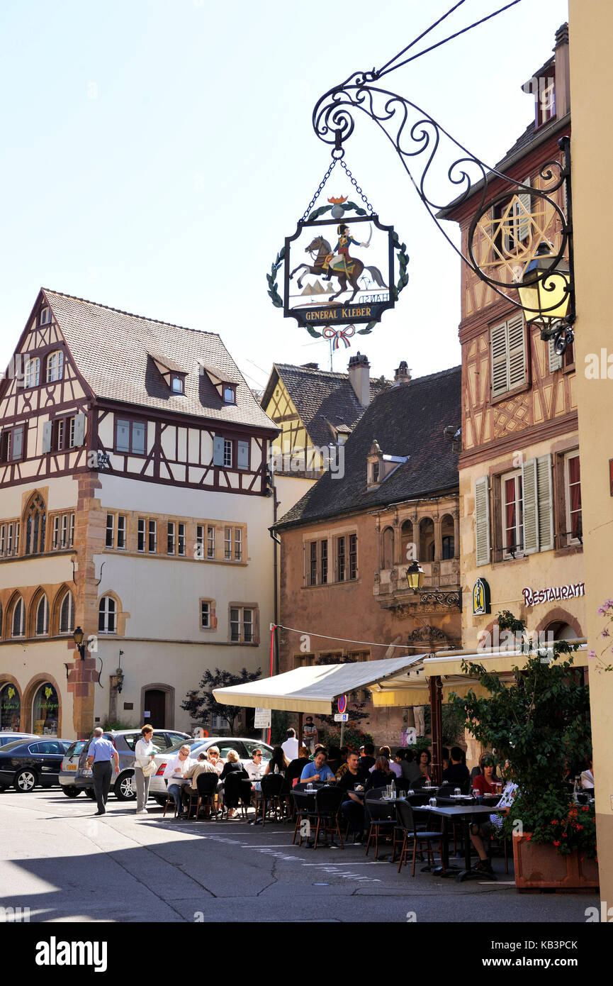France, Haut Rhin, Colmar, place de la Cathedrale Stock Photo - Alamy