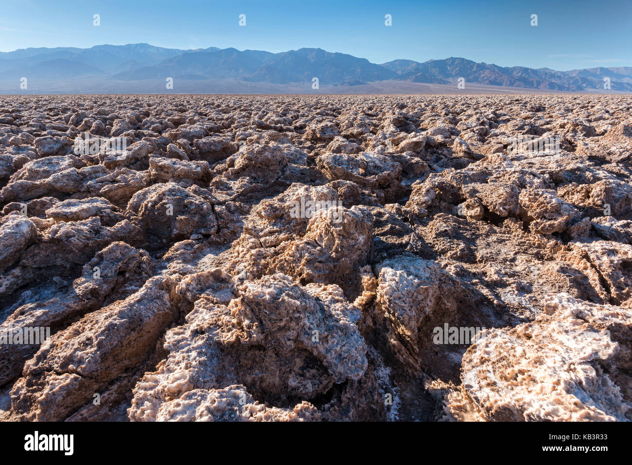 Salt Pool in Badwater, Death Valley, California, USA Stock Photo - Alamy