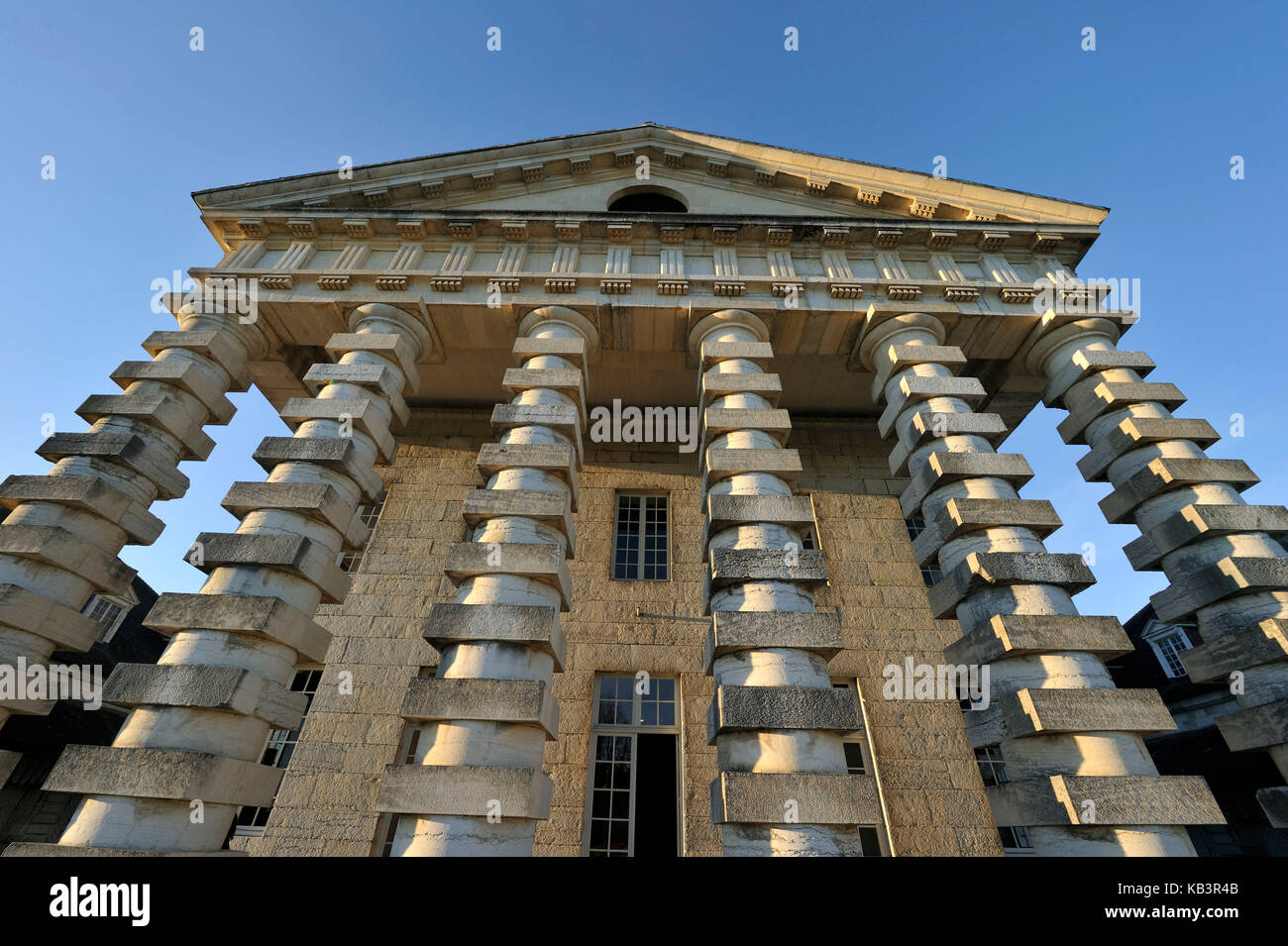 France, Doubs, Arc et Senans, Arc et Senans Royal Saline built by the ...