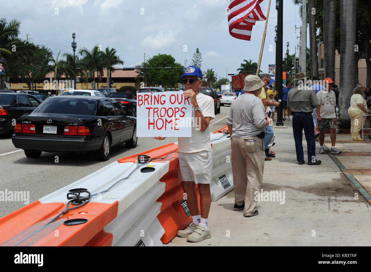 BOCA RATON, FL - APRIL 16: Billionaire Donald J. Trump made his first ...