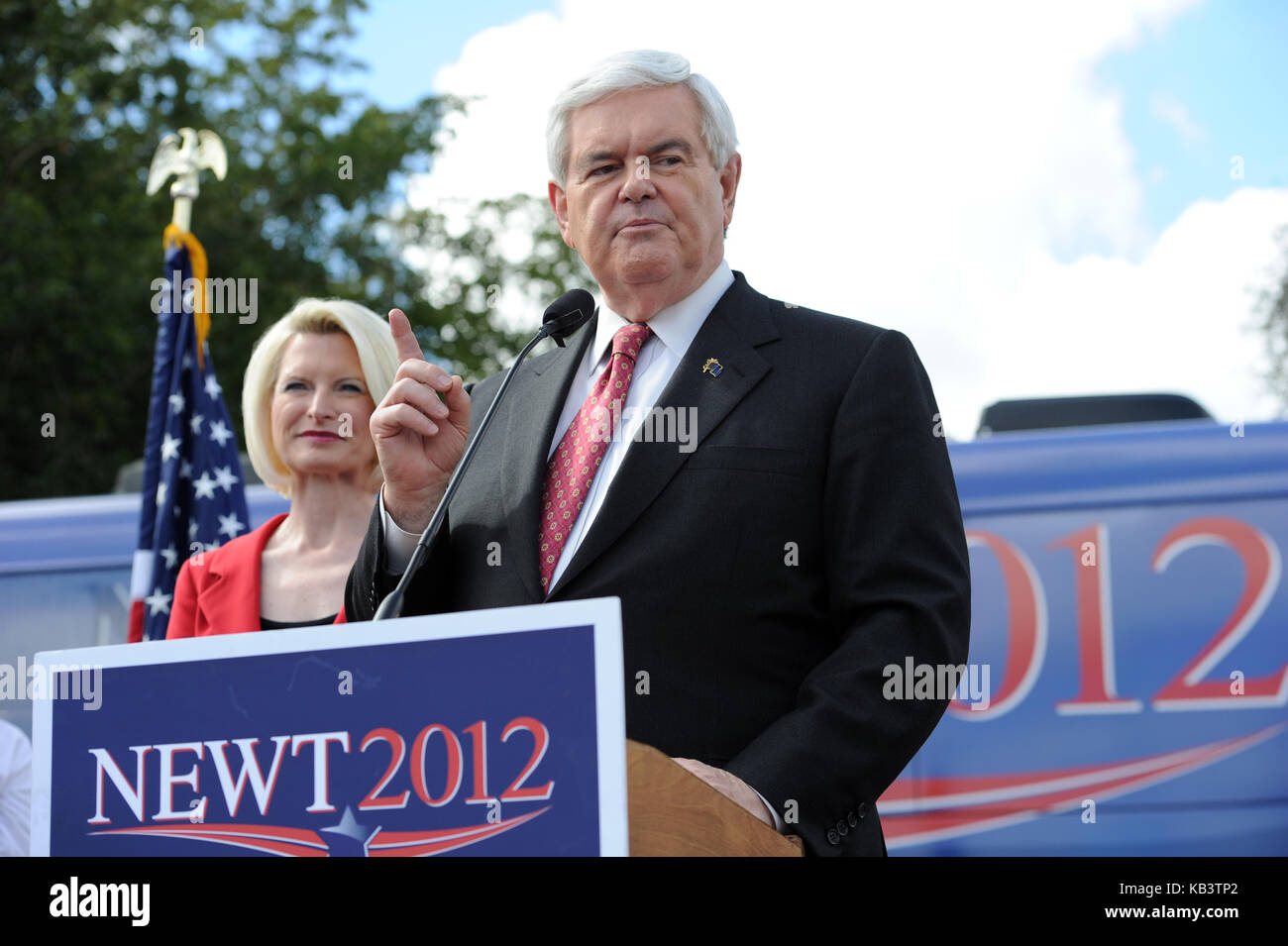 CORAL SPRINGS, FL - JANUARY 25: Republican presidential hopeful former ...