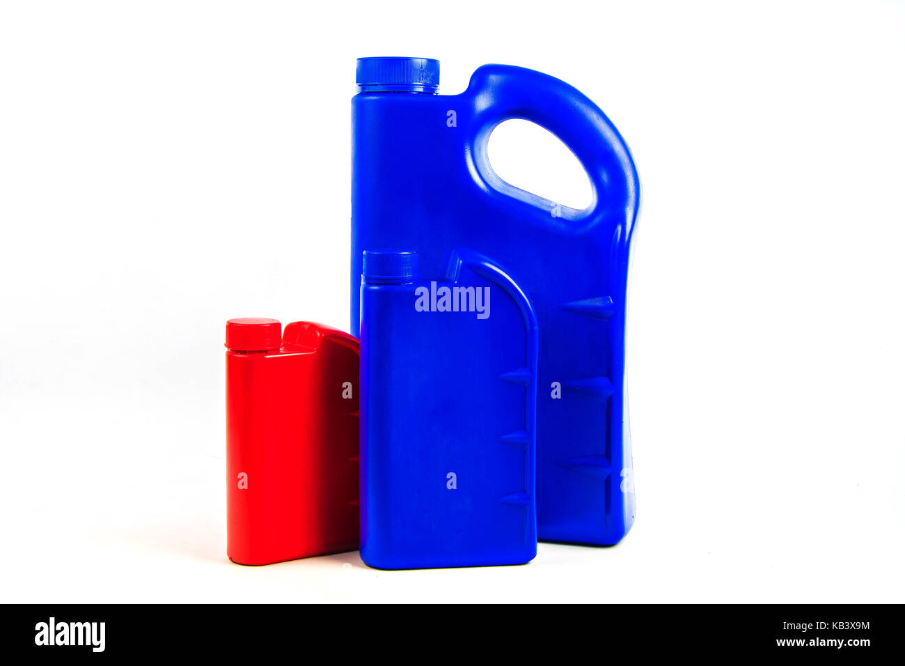 Plastic container for motor oil isolated ,Car oil bottle Stock Photo ...