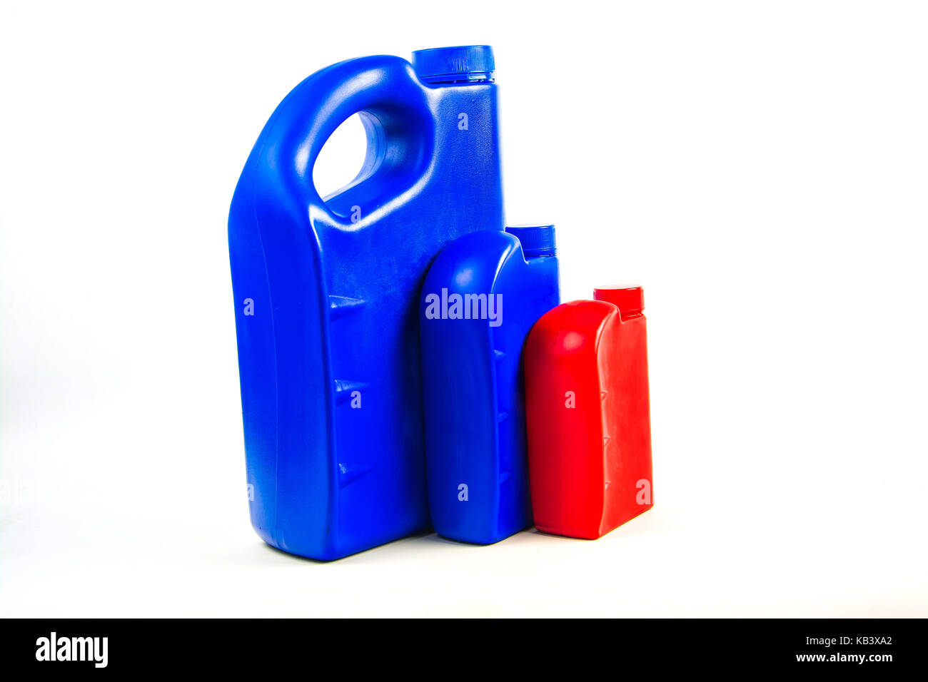 Plastic container for motor oil isolated ,Car oil bottle Stock Photo ...