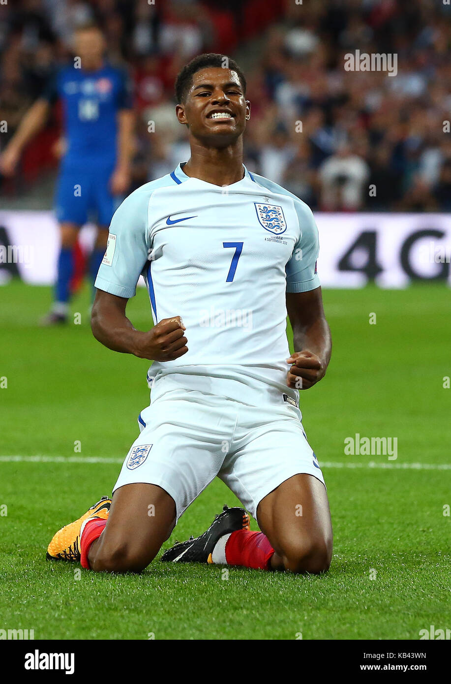 Marcus Rashford England Goal High Resolution Stock Photography and ...