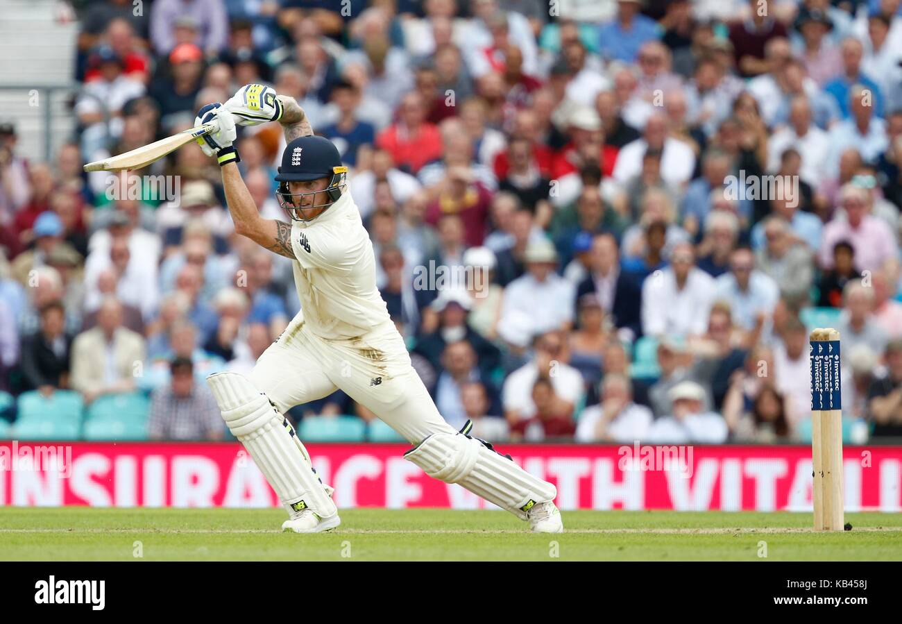 Ben Stokes of England batting during day one of the third Investec Test ...