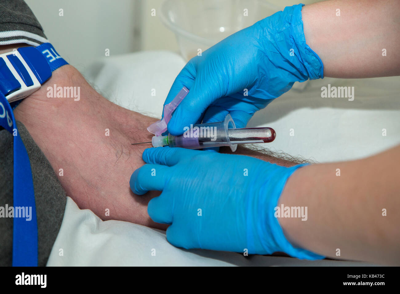 Specimen taking hi-res stock photography and images - Alamy