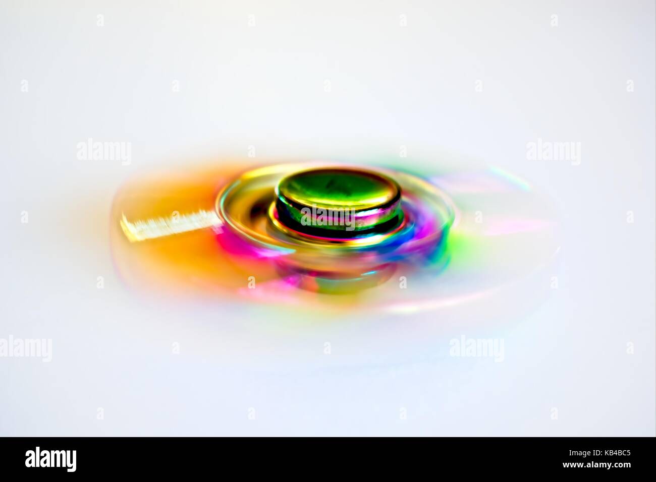 Colourful fidget spinner Stock Photo - Alamy