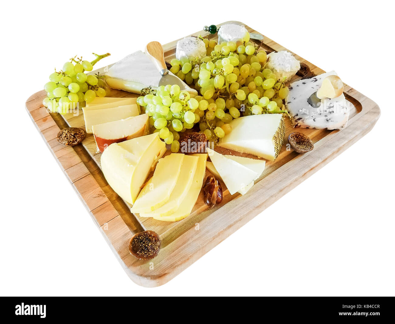 Gouda cheese, Brie, Wensleydale cheese with cranberries, and other ...