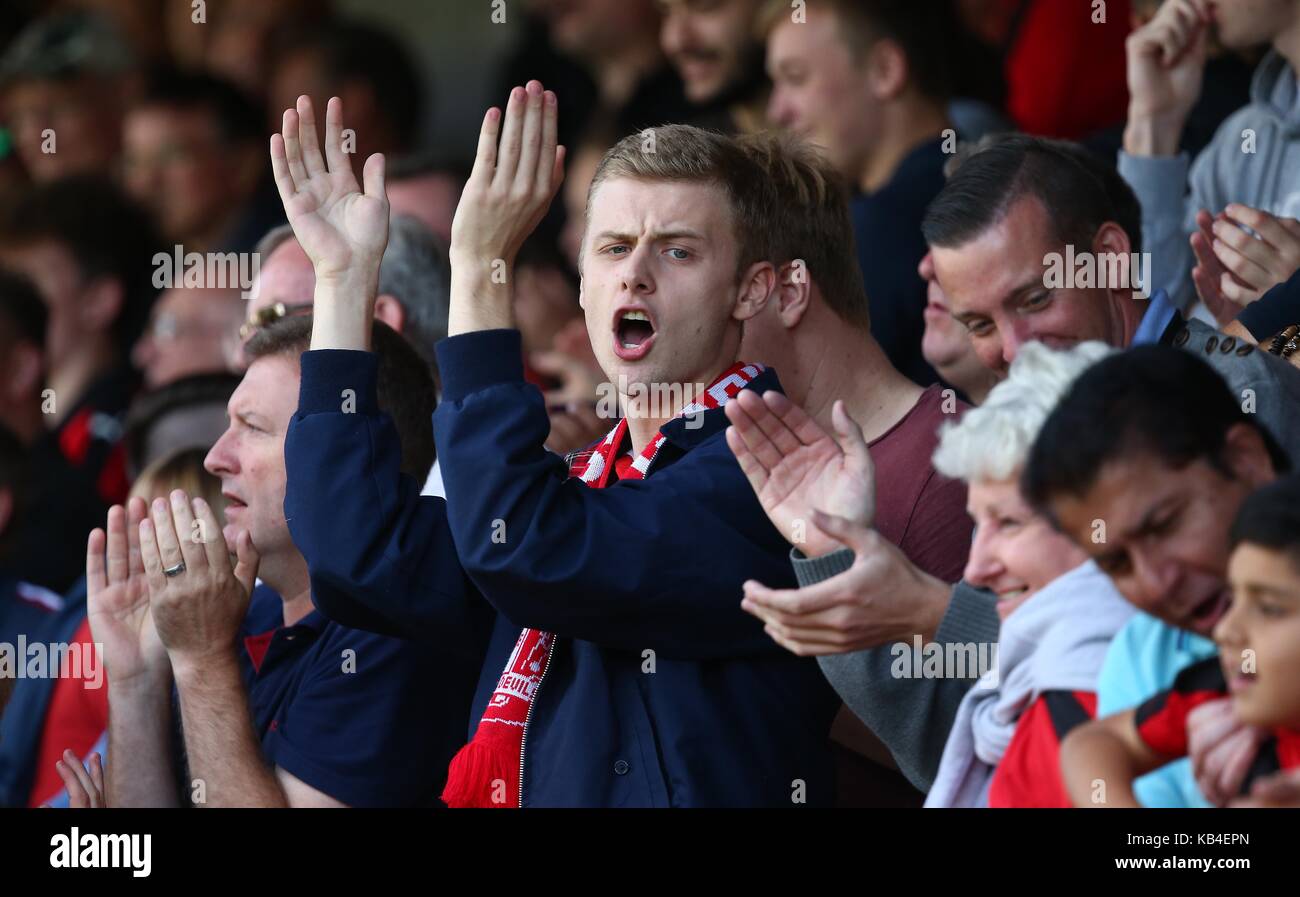 Yeovil town fan hi-res stock photography and images - Alamy
