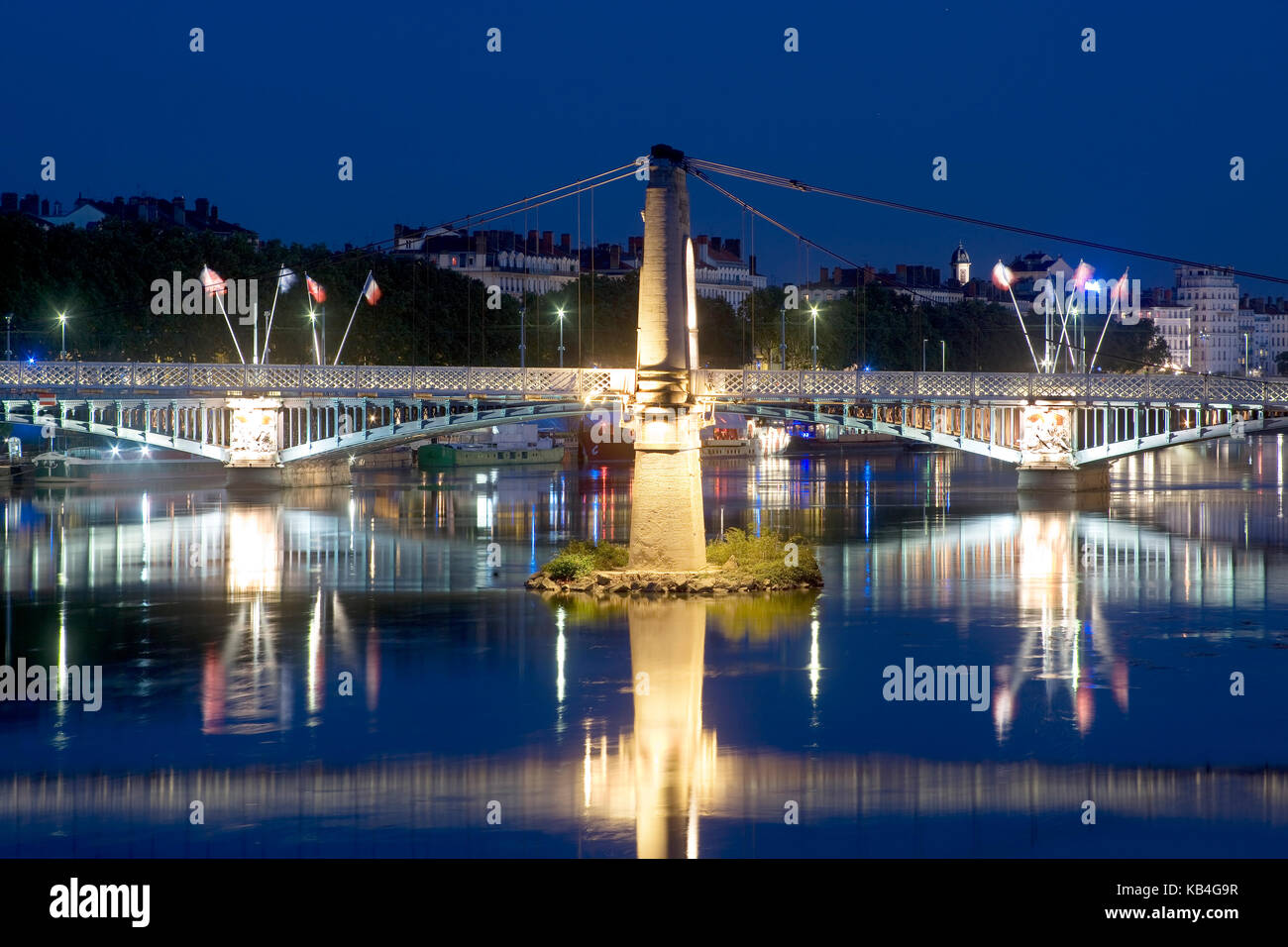 Bridge over the river rhone hi-res stock photography and images - Alamy